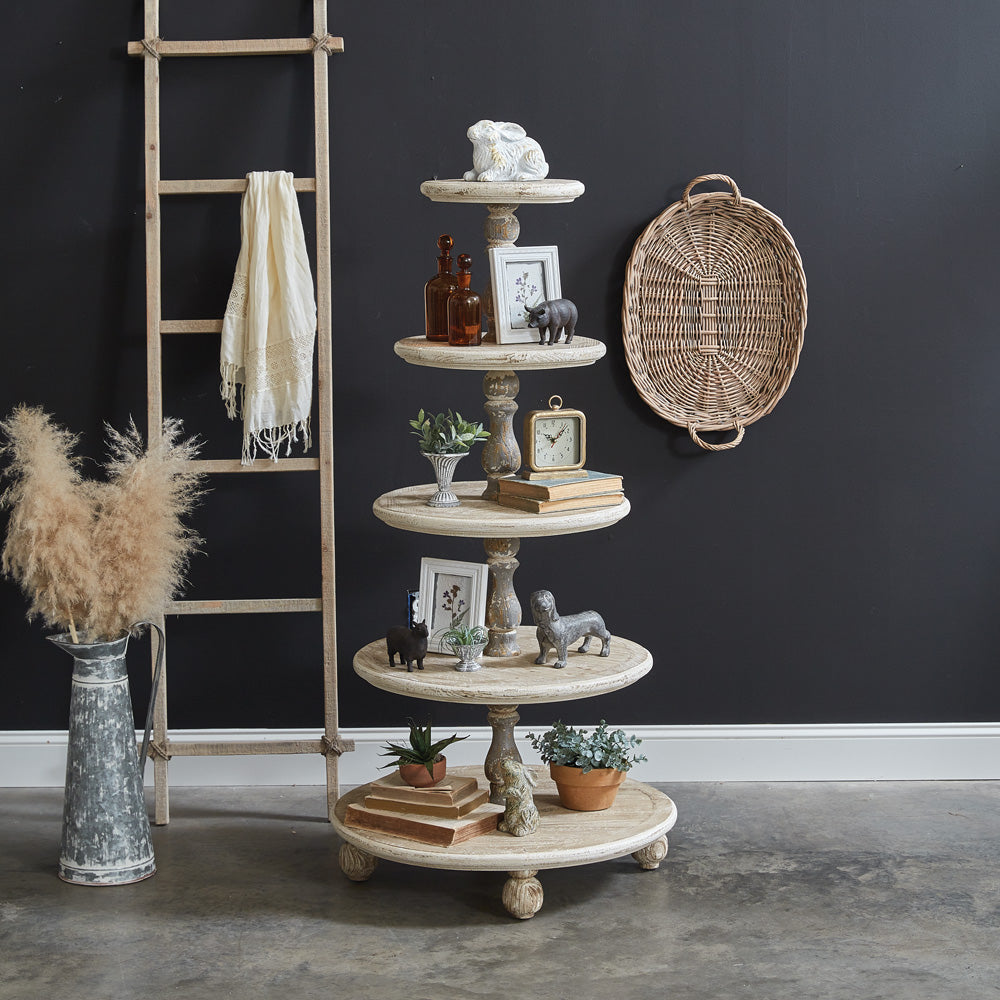 Five-Tier Round Display – Bombay Mercantile