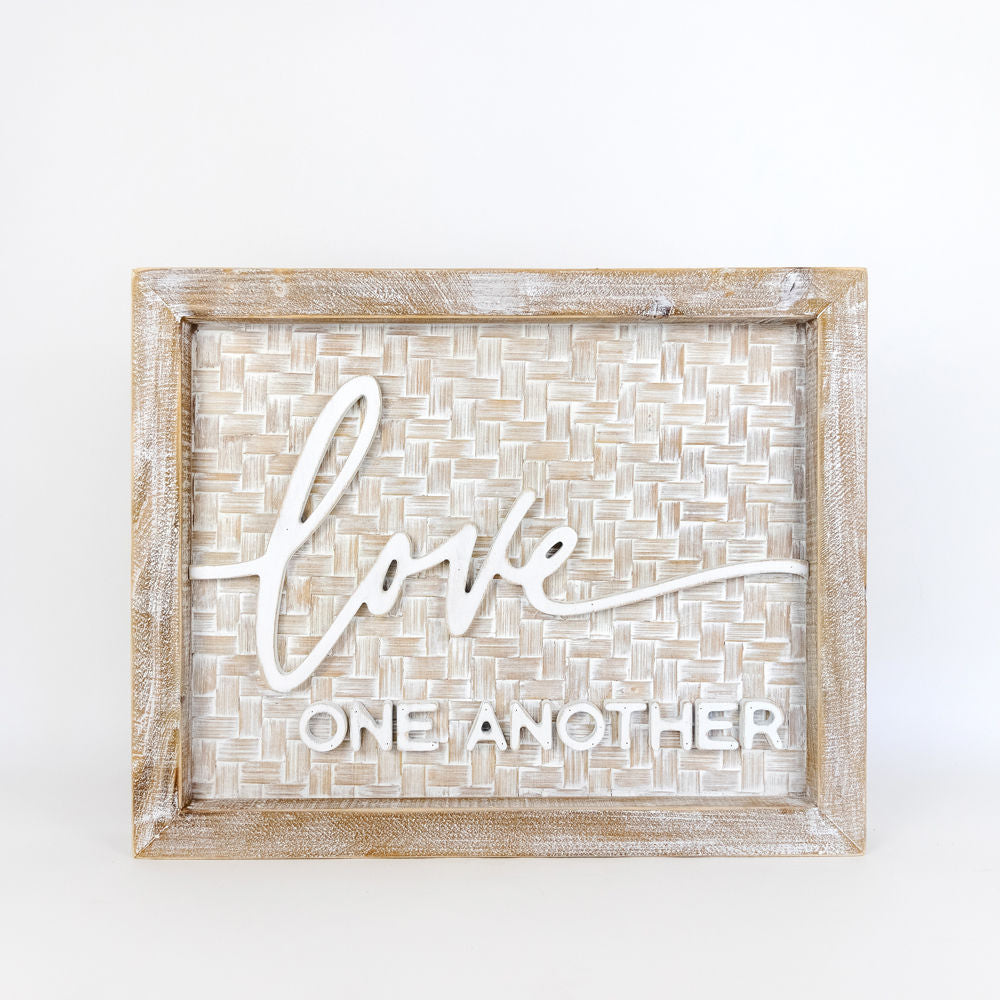 LOVE ONE ANOTHER sign – Bombay Mercantile