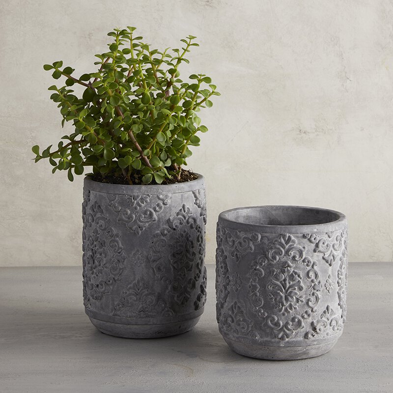 Ornate Vase, Set of 2 – Bombay Mercantile