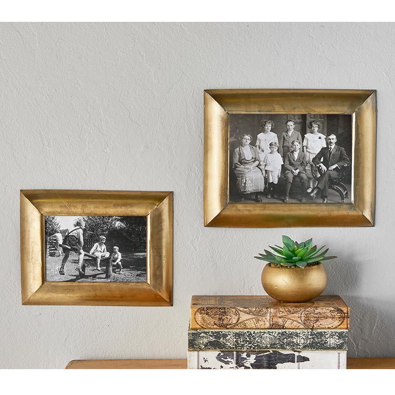 Brass Wall Frame, Set of 2 – Bombay Mercantile