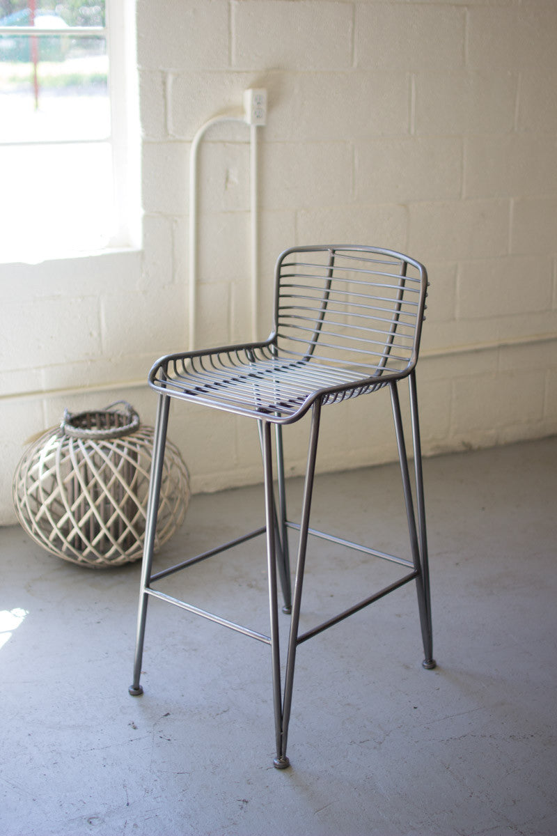 Metal bar stool – Bombay Mercantile